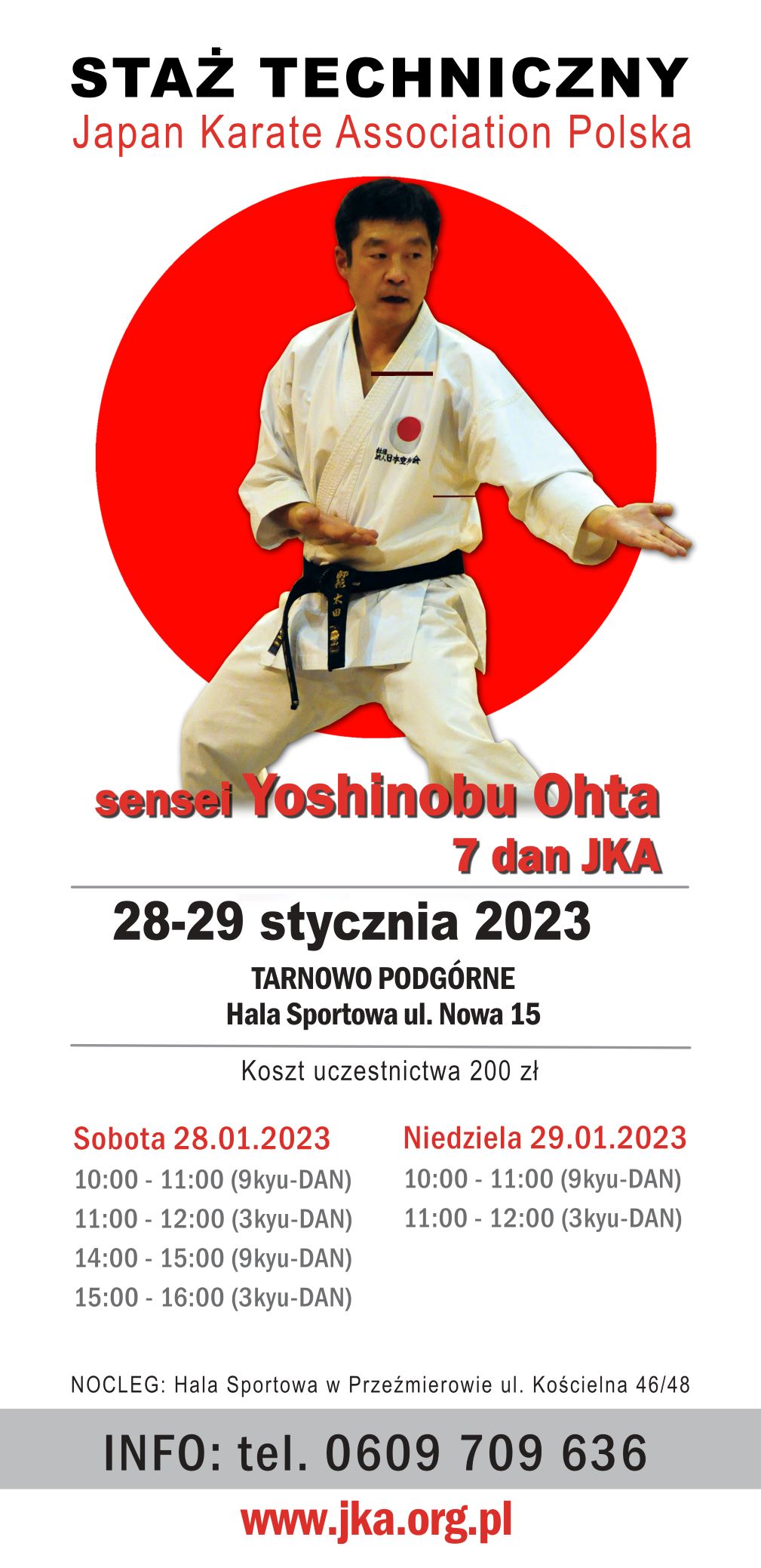 Kalendarium JKA POLSKA 2023 - JKA Polska